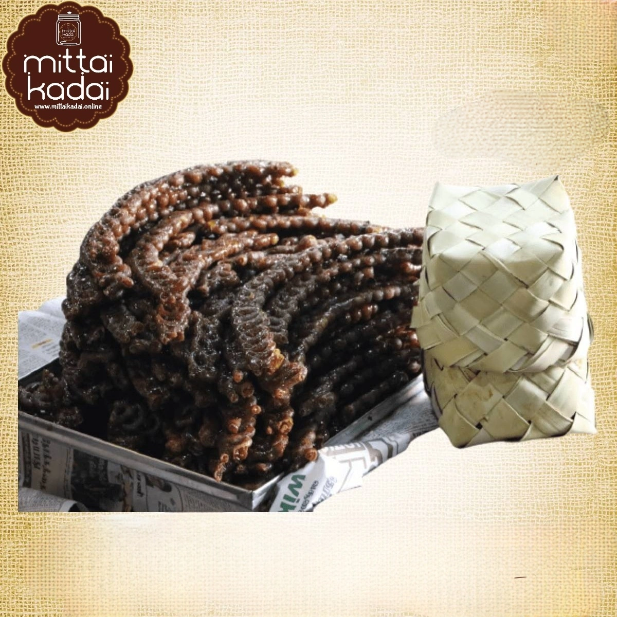 Karupatti Mittai / Palm Jaggery Mittai