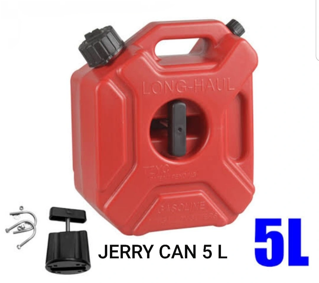Universal 5 Liters Jerry Can (with Lock Bracket) For Motorcycle, Car ...