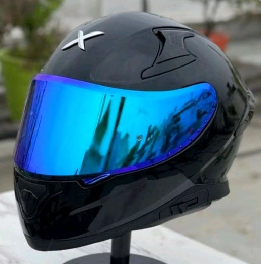 Axor Apex Helmet Blue Pin-Lock Ready Visor ( Tinted )