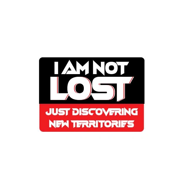 Sticker (I Am Not Lost)