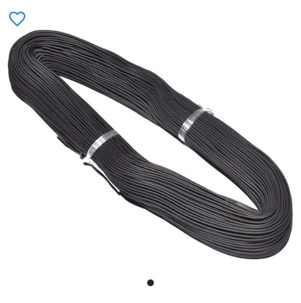 3 m 25 SWG Single Strand Wire - Black - R390