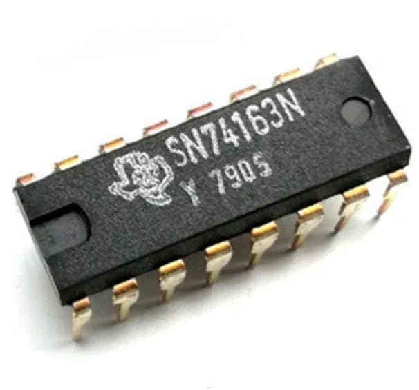 74163 IC Presettable Synchronous 4-bit binary counter IC 74163 IC Presettable Synchronous 4-bit binary counter IC