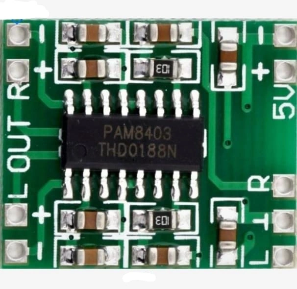 PAM8403 5V Dual-channel stereo Audio Amplifier Module