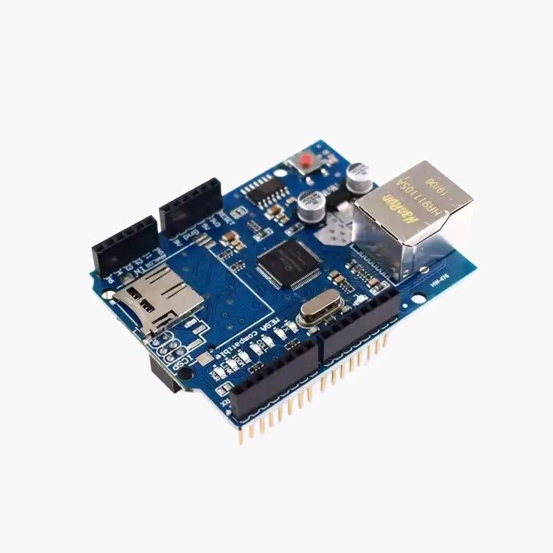 Ethernet W5100 Shield Network Expansion Board for Arduino with Micro SD Card Socket Q2 C1