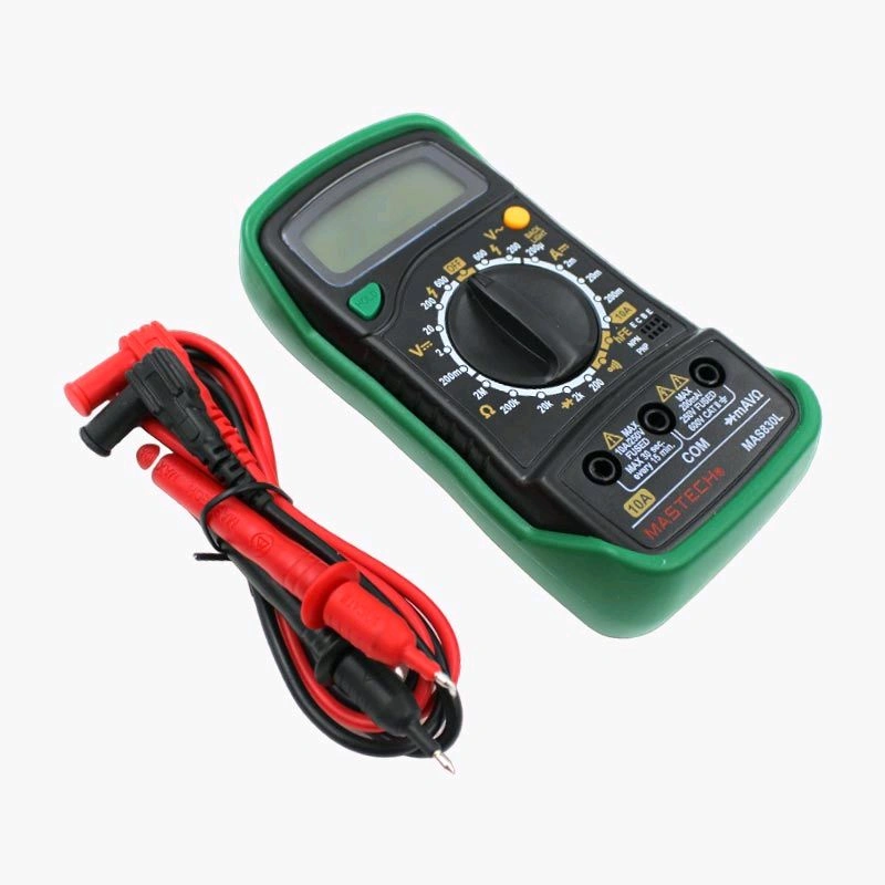 Original MASTECH MAS830L Digital Multimeter – Multimeter with Probes Q15 C1