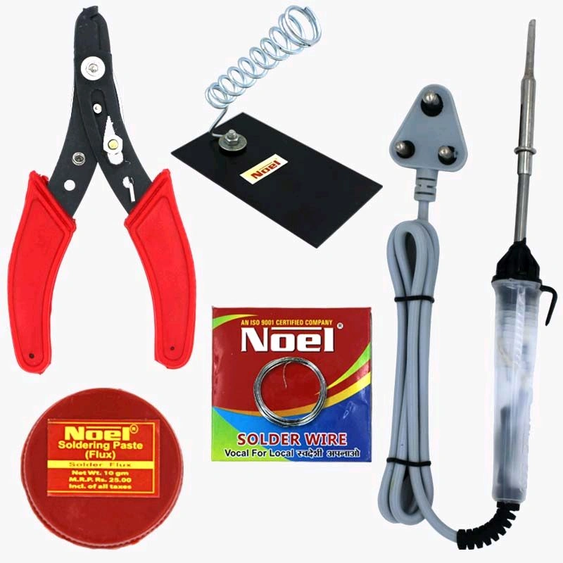 Soldering Kit Combo - Starter Pack for Project work - 25W Iron, Lead ...