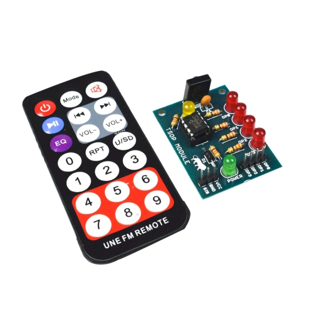 Wireless TSOP Module (4-Bit Module) with IR Remote Control H12 A2