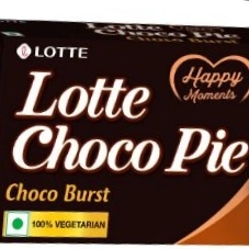 Lotte Choco Pie Burst - 12 Pcs