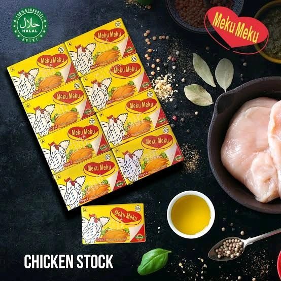 Meku Meku Chicken Stock - 24 Pcs