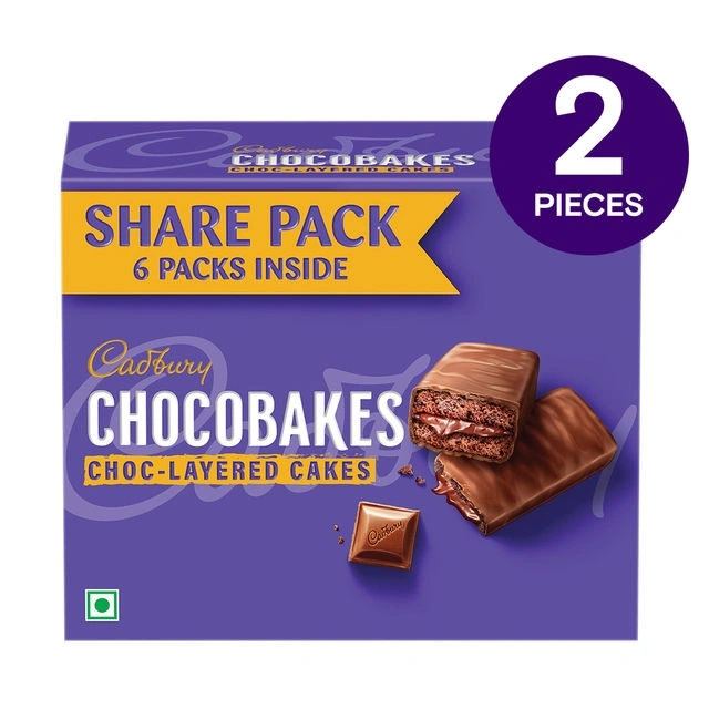Cadbury Choco Bakes - 12 Pcs