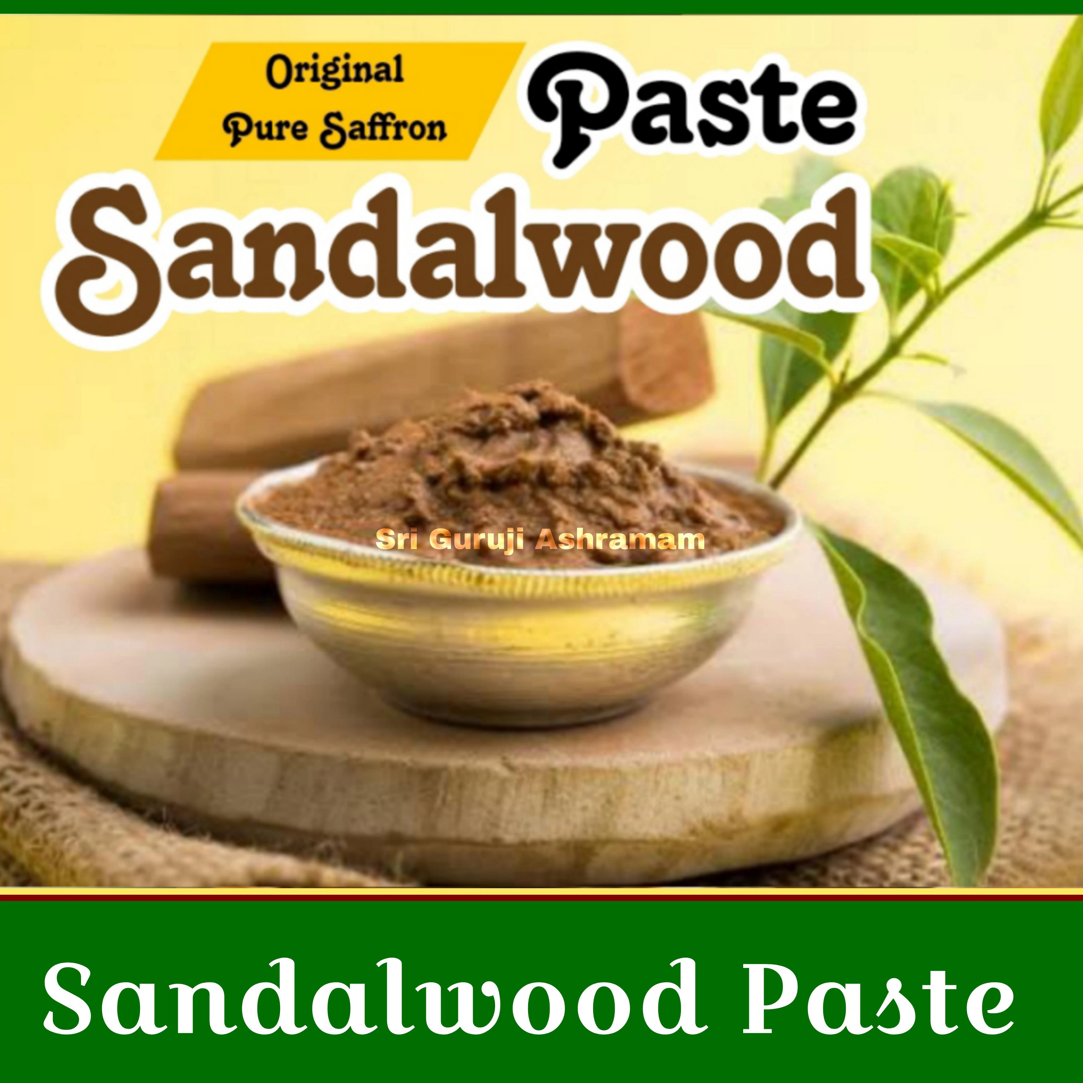Original Pure Saffron Sandalwood paste