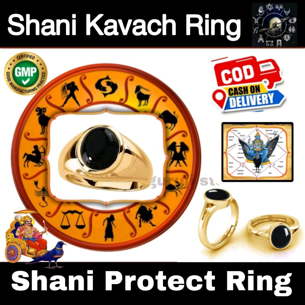 Shani Protect Ring - Shani Kavach Ring