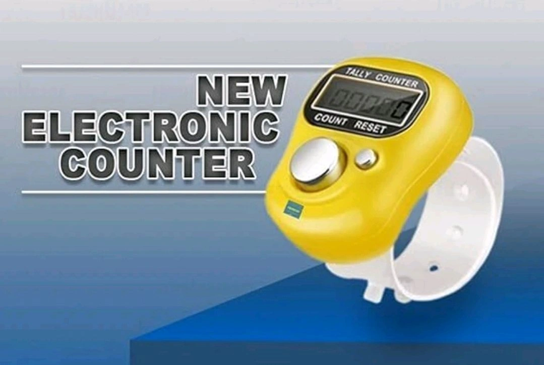 Digital Finger Japa Counting Ring for Mantra