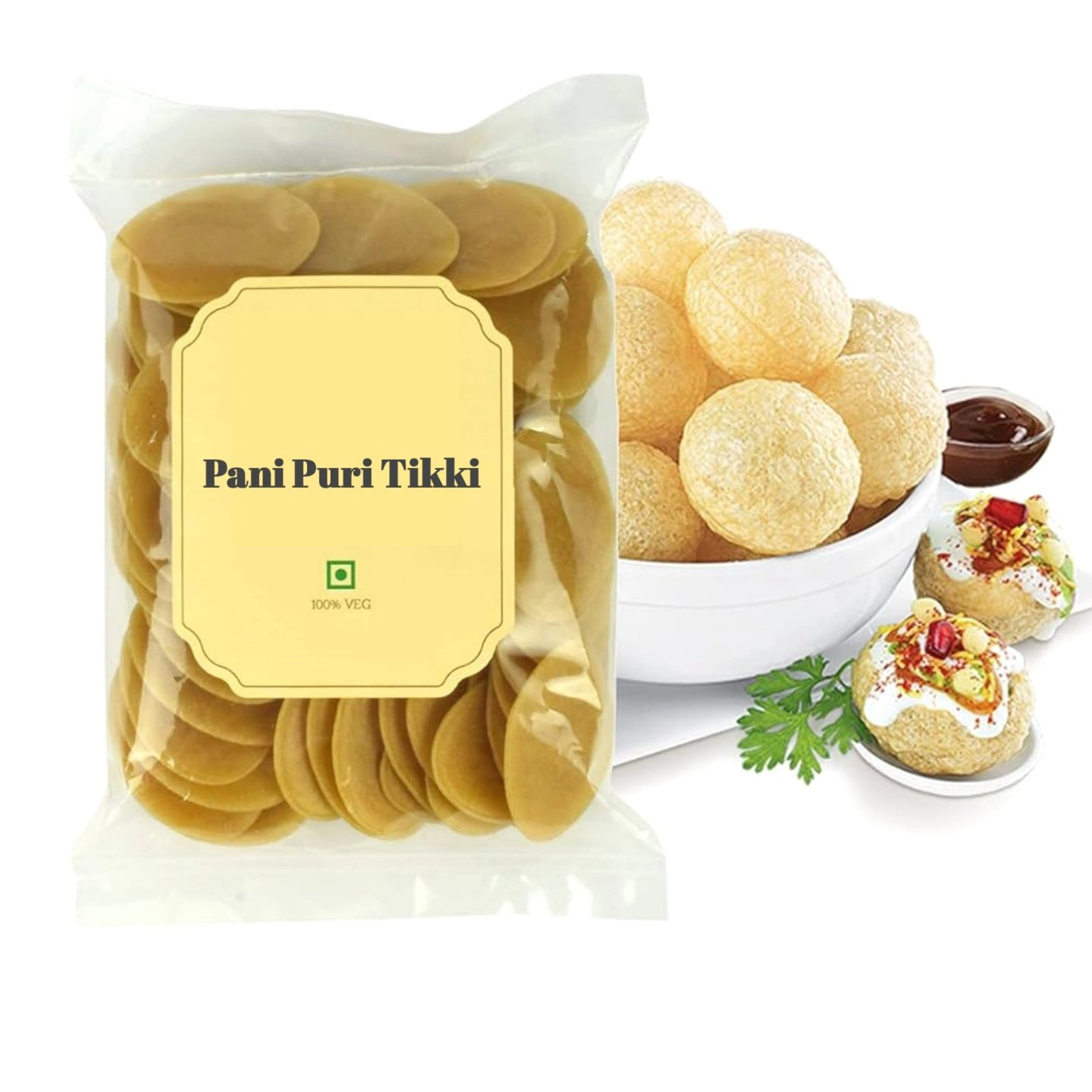 Pani Puri Tikki (1Kg.) Pack