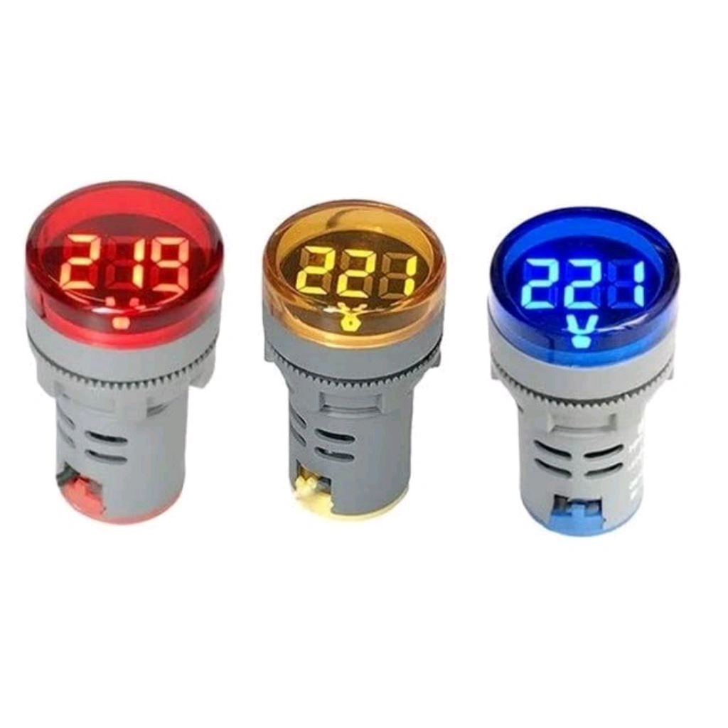 LED Voltage Meter Indicator AC 60-500V