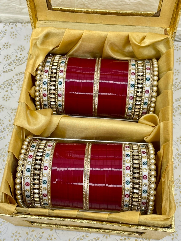 Latest Bridal Chuda Designs : Kalire and All Wedding Accessories