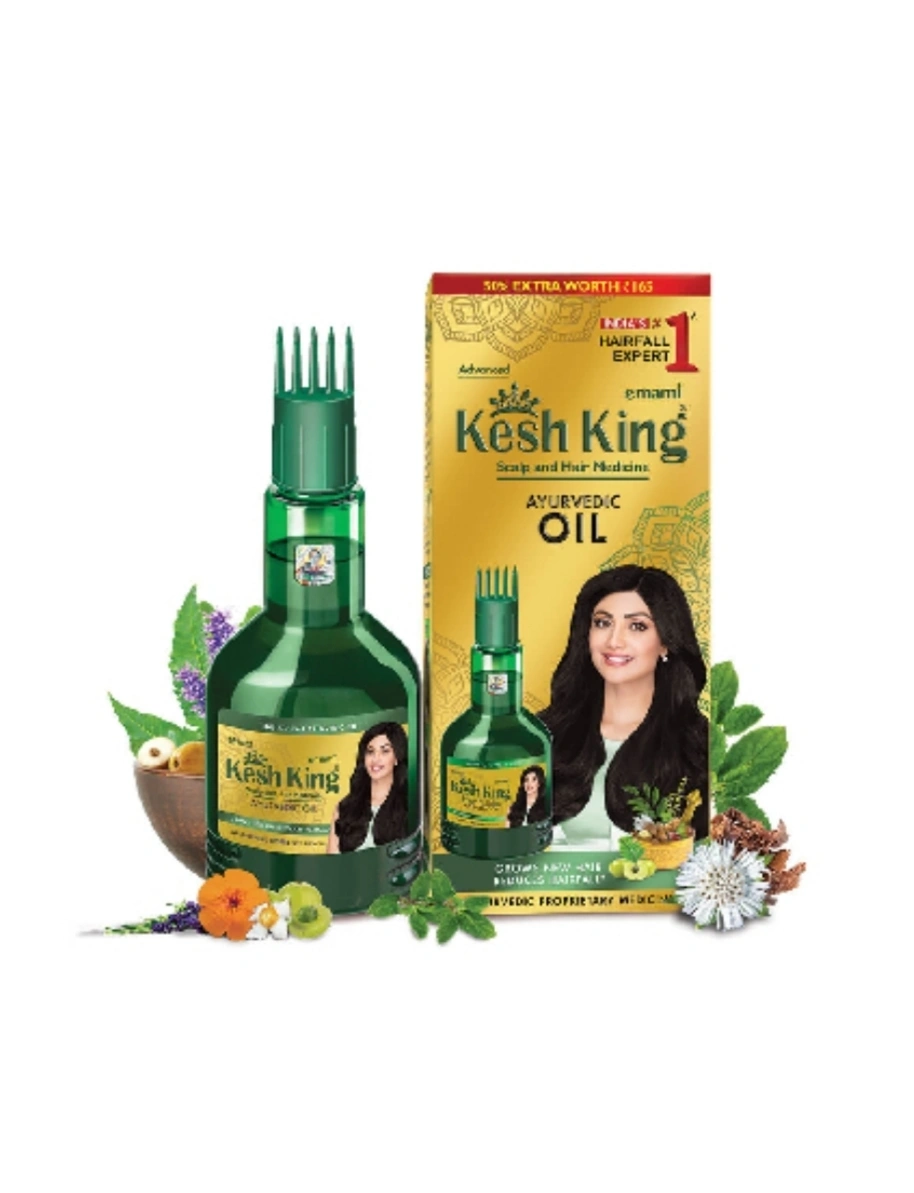 Emami Kesh King Scalp & Hail Medicine Oil 300 Ml