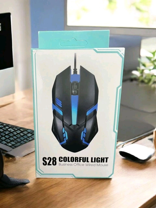 S28 Colorful Light Mouse