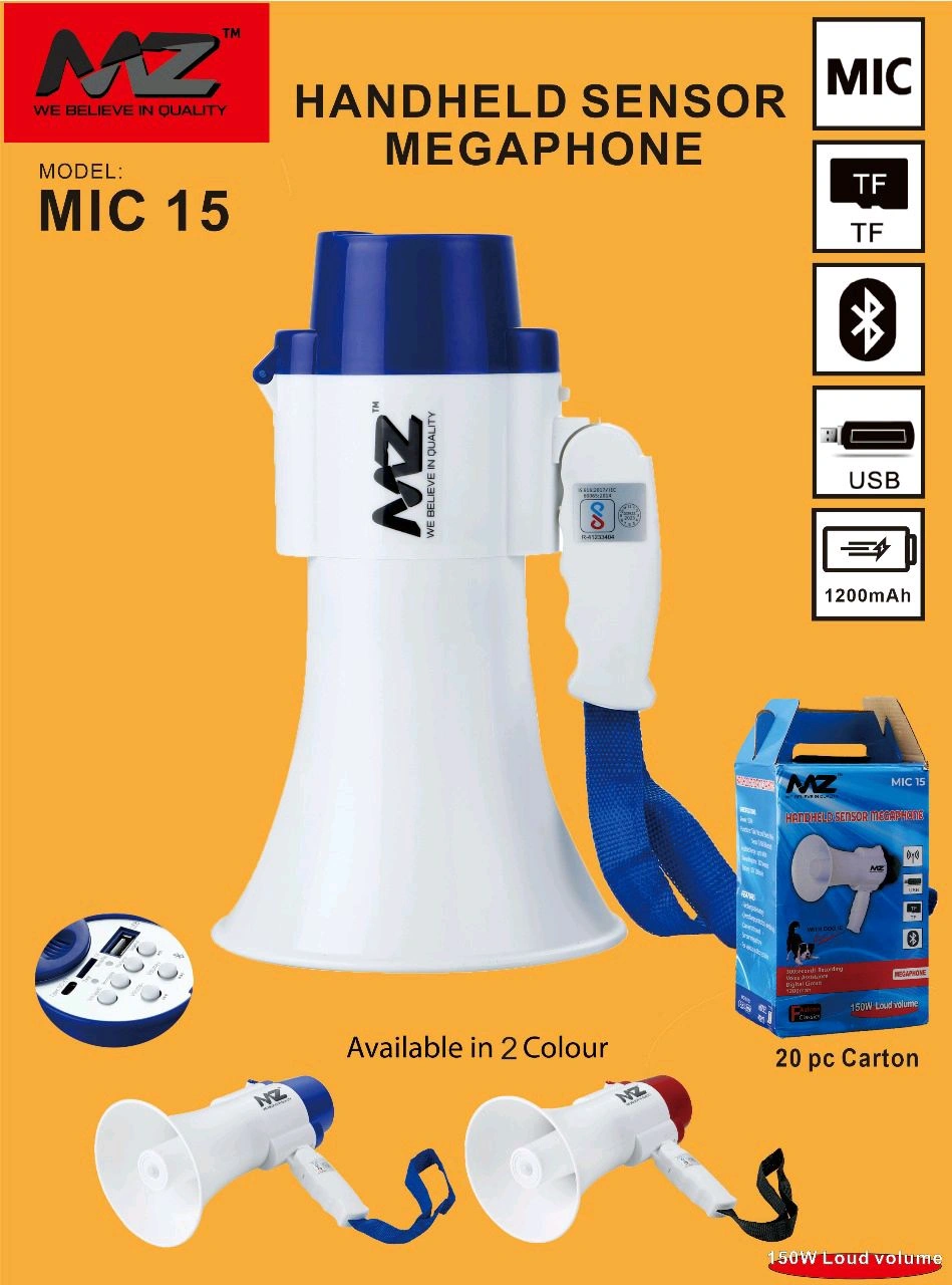 Mz Mic 15 Megaphone