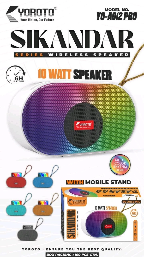 YOROTO A012 PRO SPEAKER