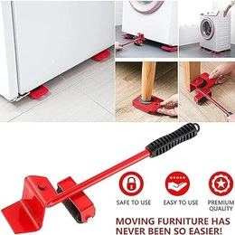 Heavy Duty Furniture Lifting Moving Tool with Wheel Pads Easy and Safe ...