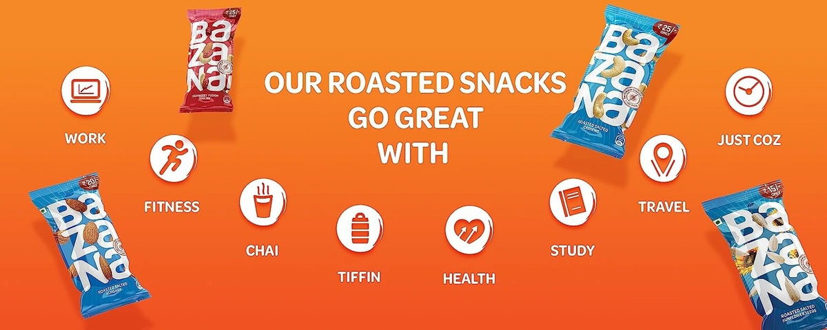 Bazana! Snack Better Roasted Nuts Online!