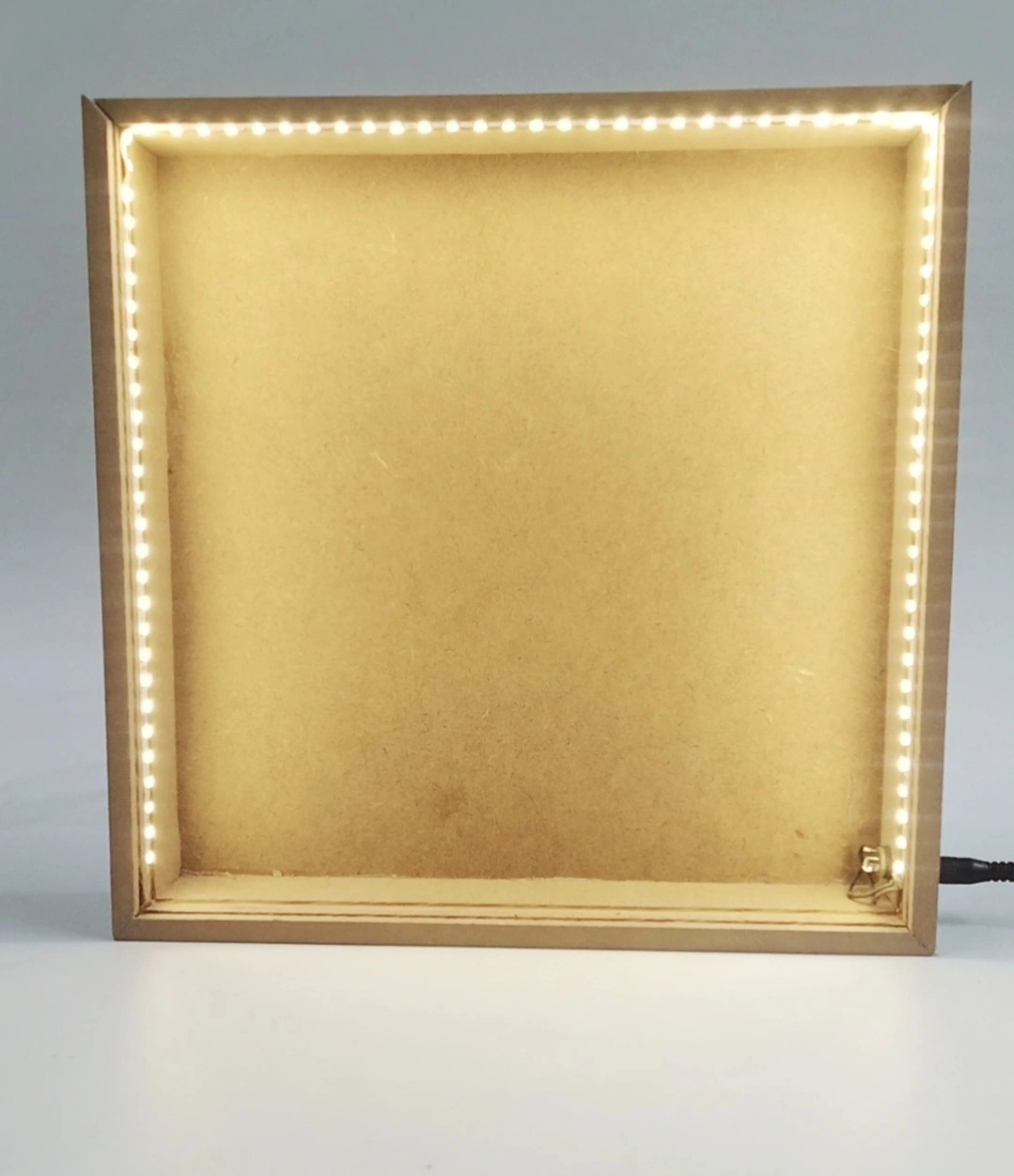 MDF LED Shadow Box Acrylic Lid