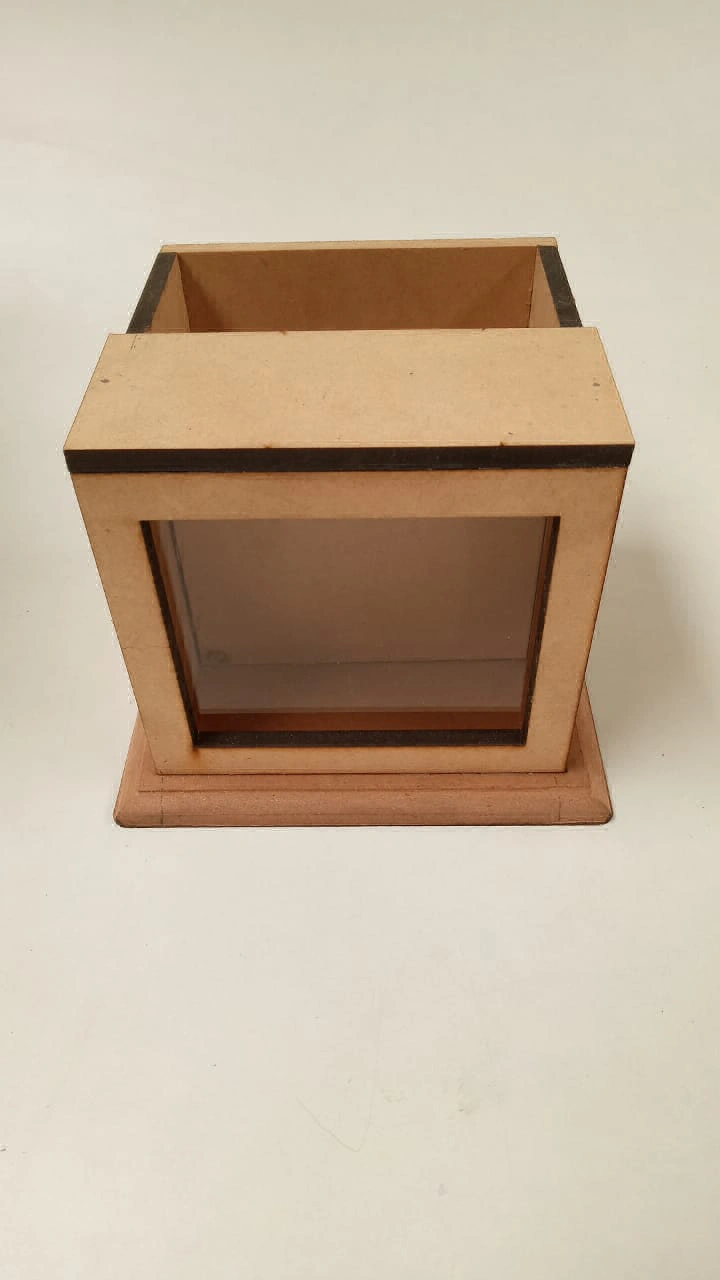 Shadow Box Pen Stand Single Slot