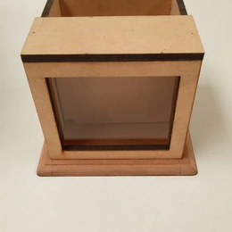 Shadow Box Pen Stand Single Slot