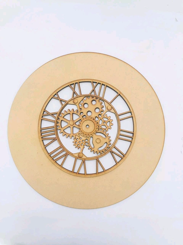 3d Gear Clock Base