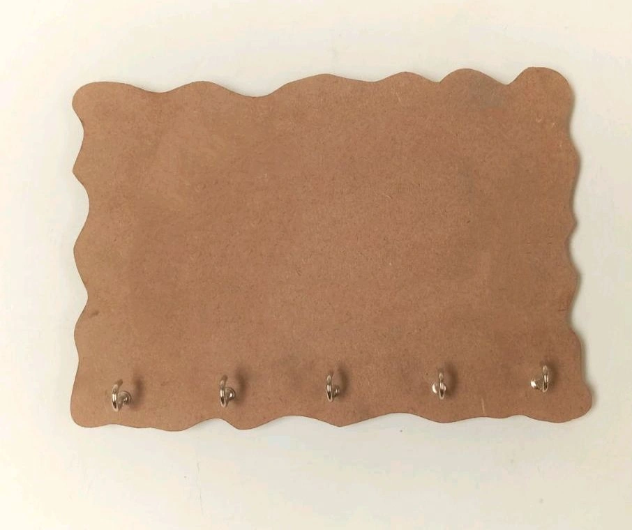 Rectangle Geode Keyholder