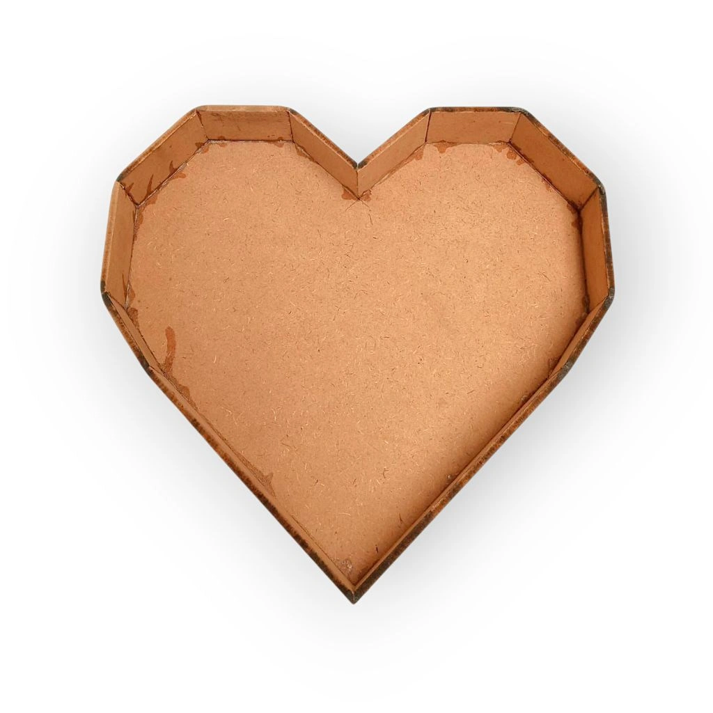 Heart Box Chocolate / Flower Fillable Box For Hamper Making Charcuterie ...