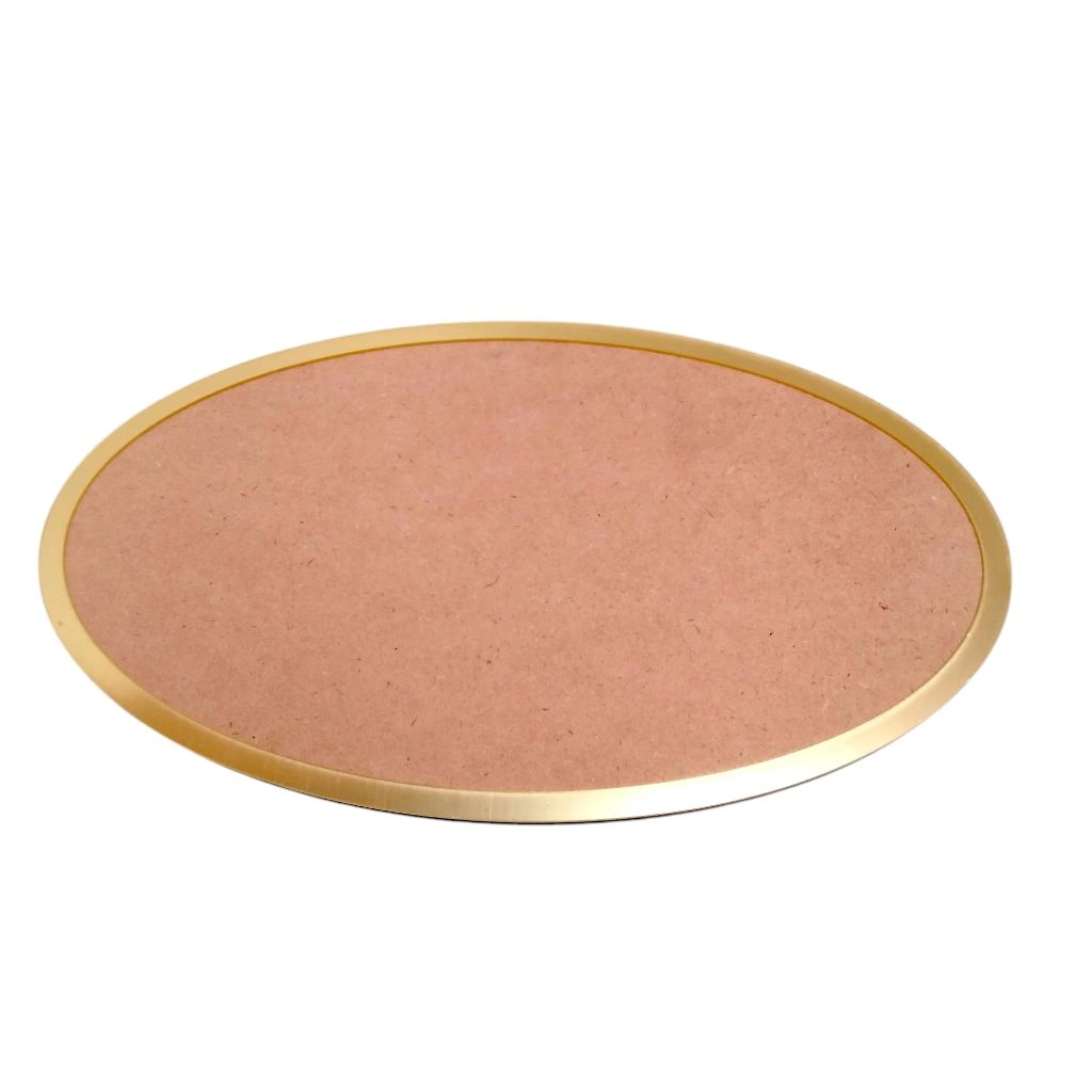 Oval Name Board With Golden Ring With Names