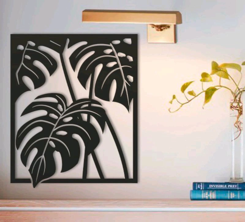 Laser Cut Monstera Wall Art Panel