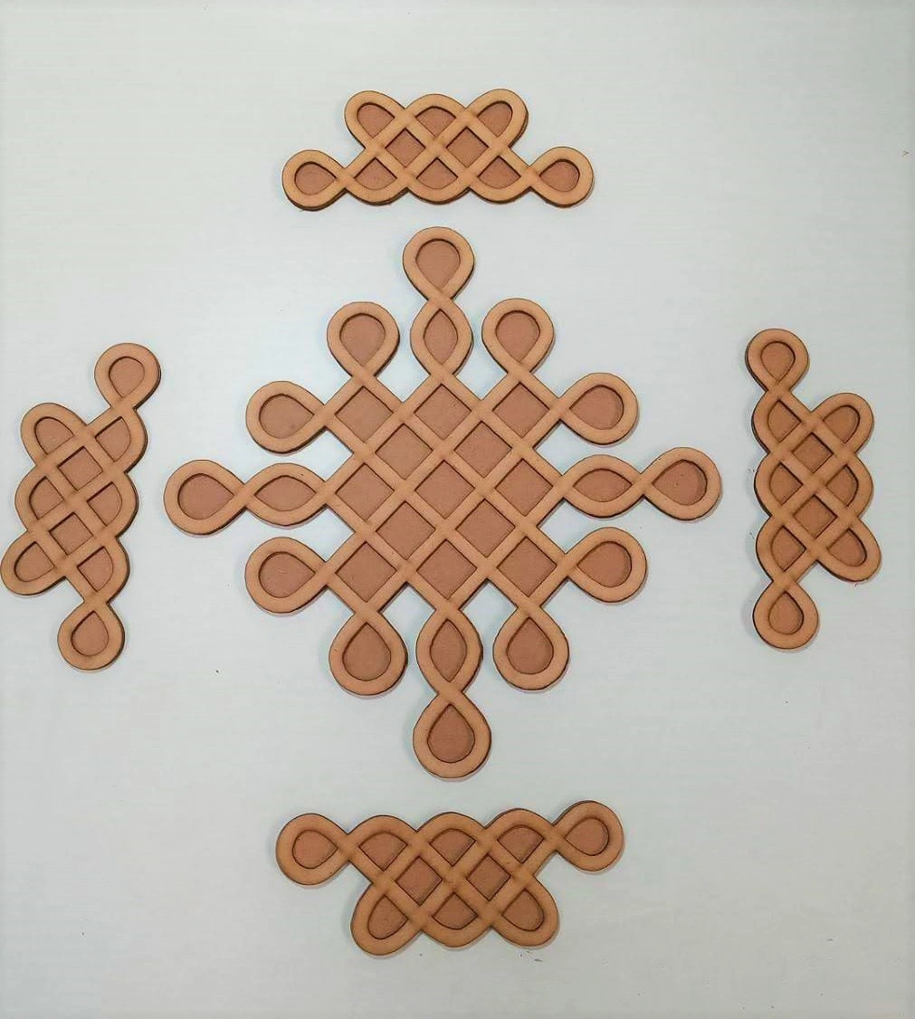 Island Rangoli Kolam-8