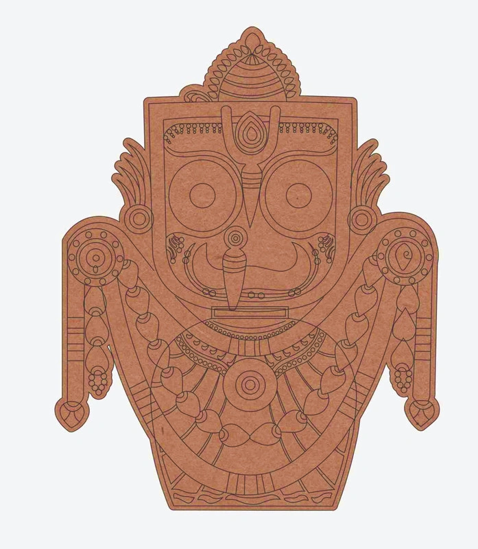 Pre-Marked Jagannath puri /Lippan base
