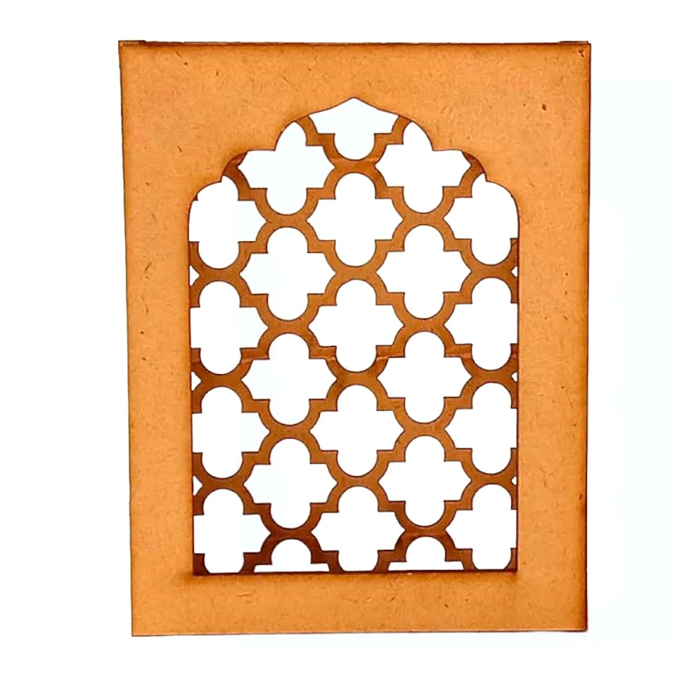 Rajasthani Traditional Jharokha - Box with Jali Panel 3