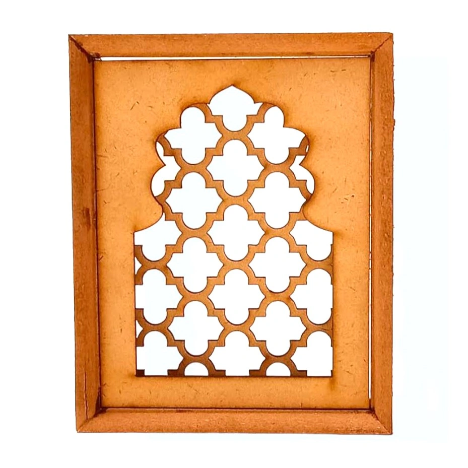 Rajasthani Traditional Jharokha - Frame with Jali Panel 3
