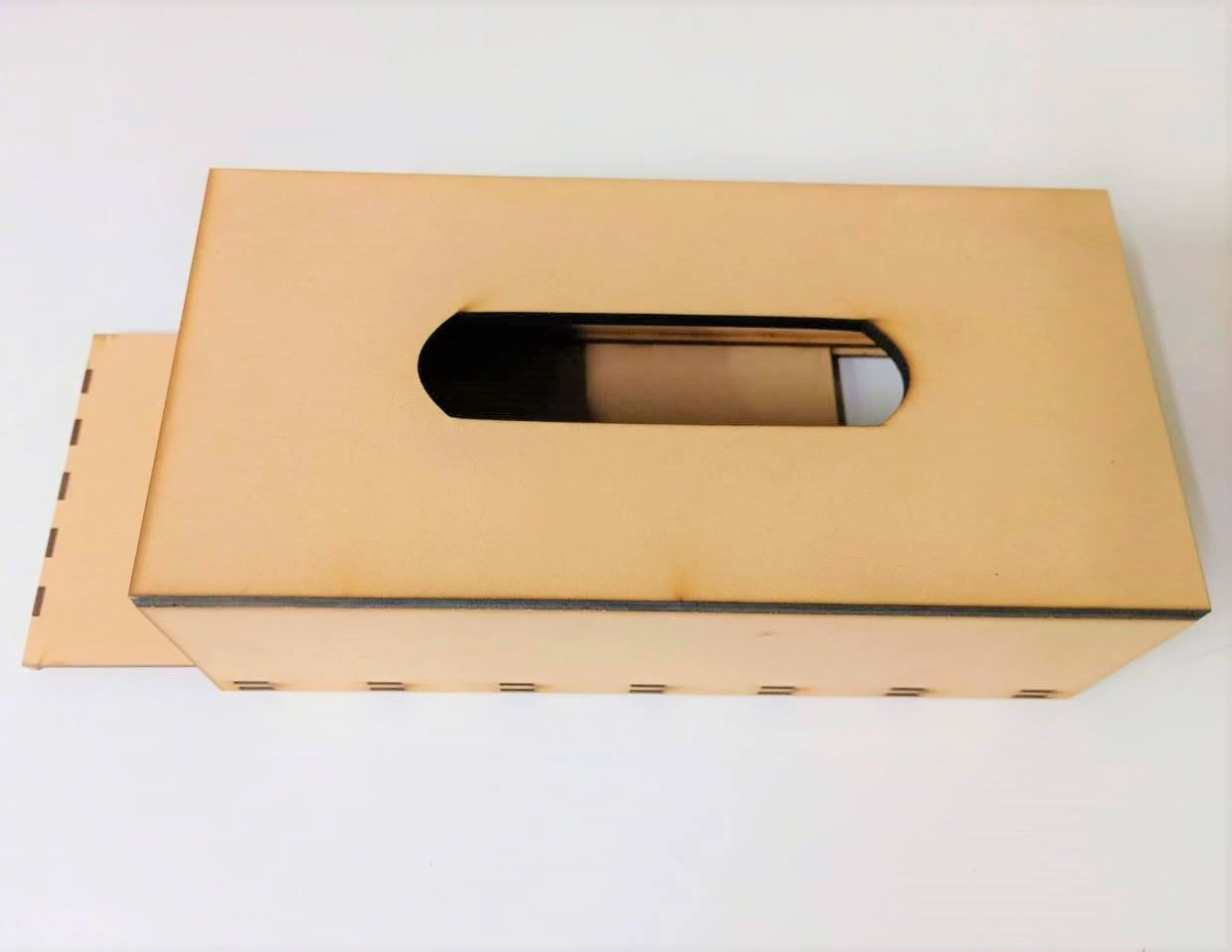 Tissue Box With Sliding Lid -2