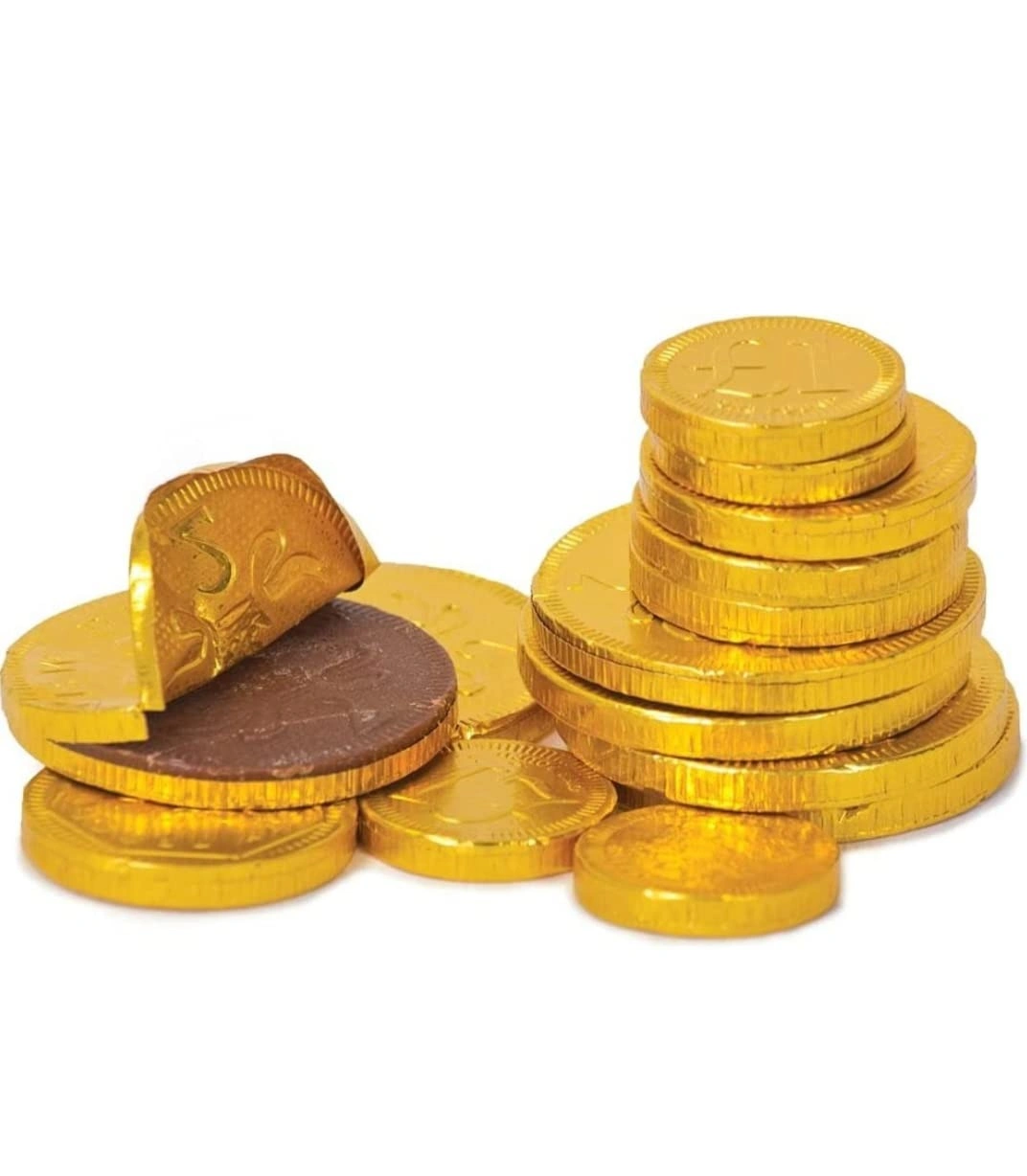 Gold Coin Milk Chocolates | Chocolate Coin Gift Pack for Christmas ...