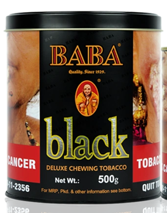 Baba Black, Deluxe Chewing 40gm Tinn