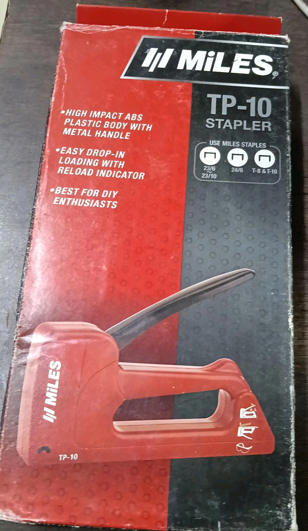 STAPLER MILES TP-10
