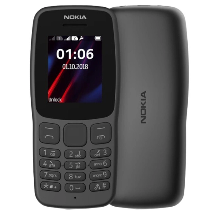 Nokia 106 Dual Sim Feature Phone | Basic Phone | Keypad Phone