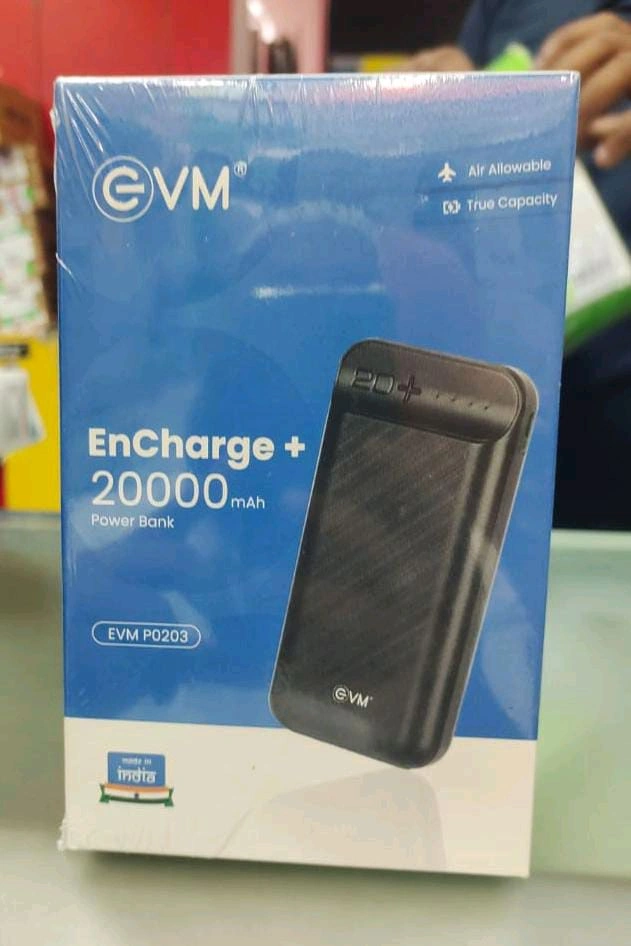 EVM ENCHARGE + 20000MAH POWER BANK