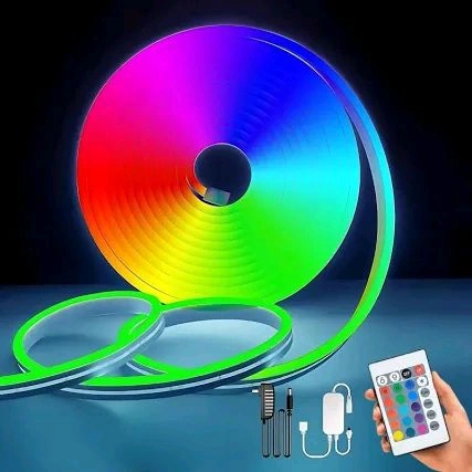 *12V NEON FLEX RGB SET(With Controller & Remote