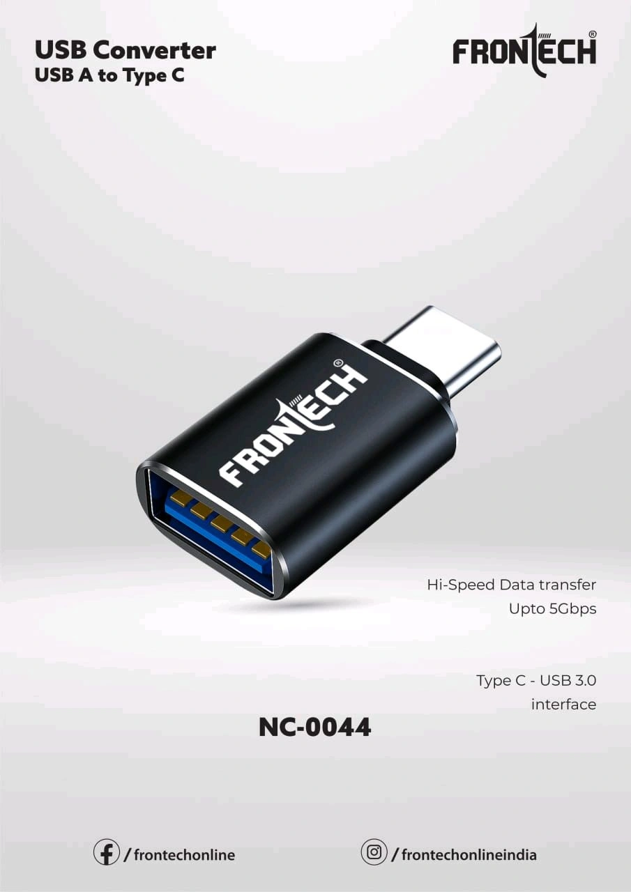 Frontech USB Converter USB A to Type C NC-0044