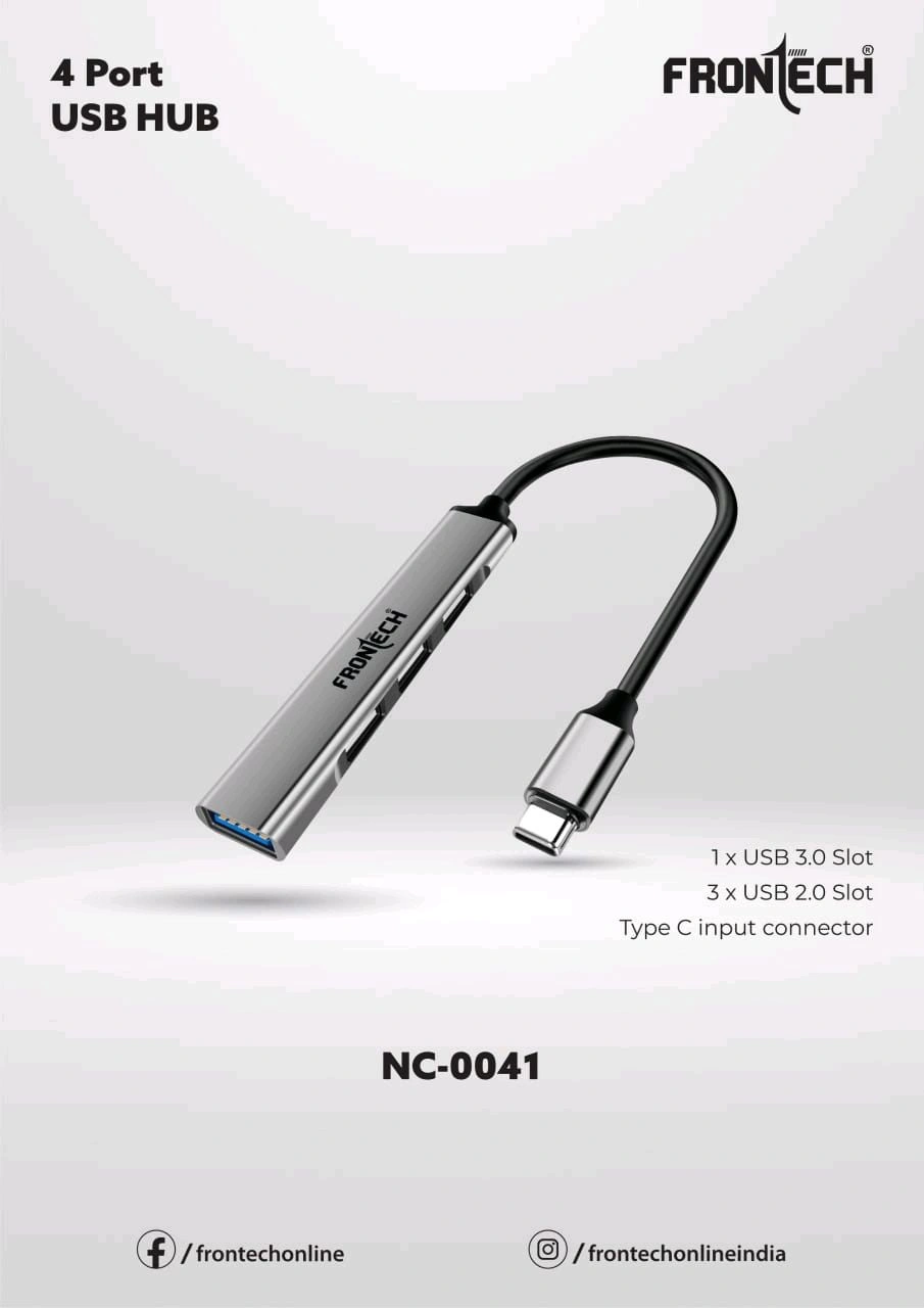 Frontech NC-0041 4 Port USB HUB