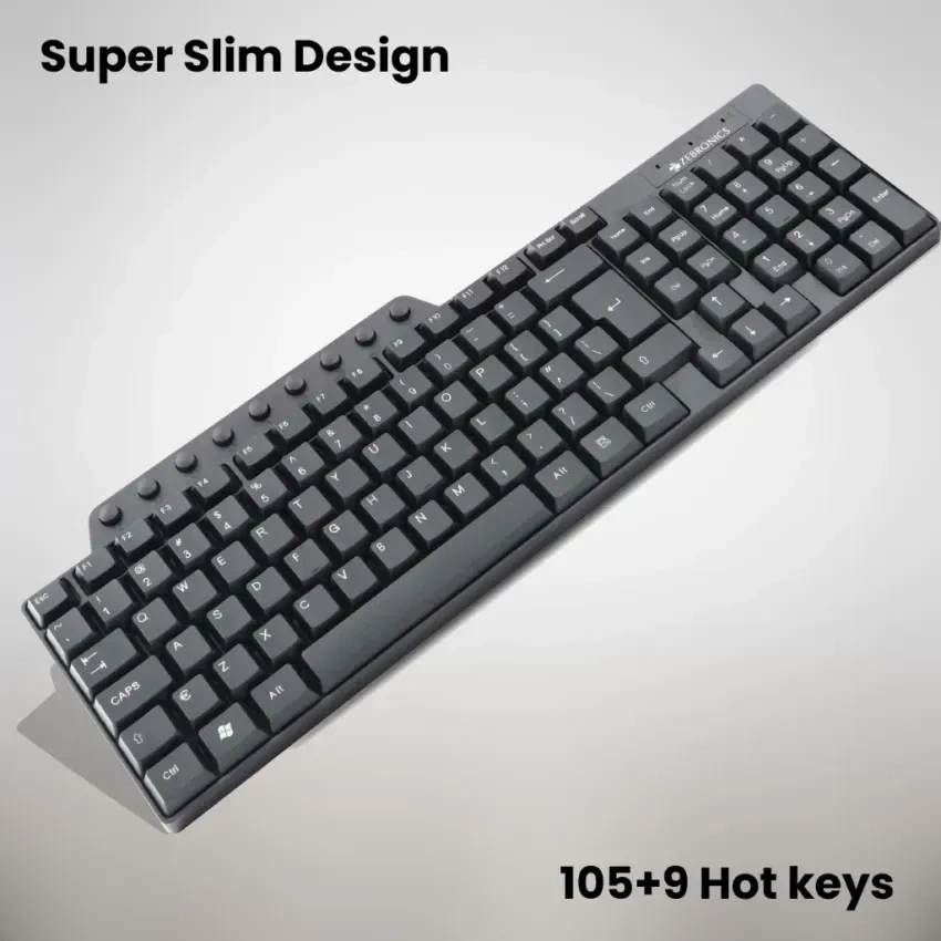 Zebronics Judwaa 555 Multimedia keyboard & Mouse Combo