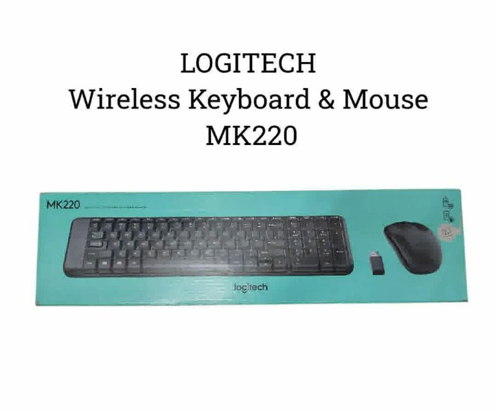 LOGITECH Wireless Keyboard & Mouse Combo MK 220
