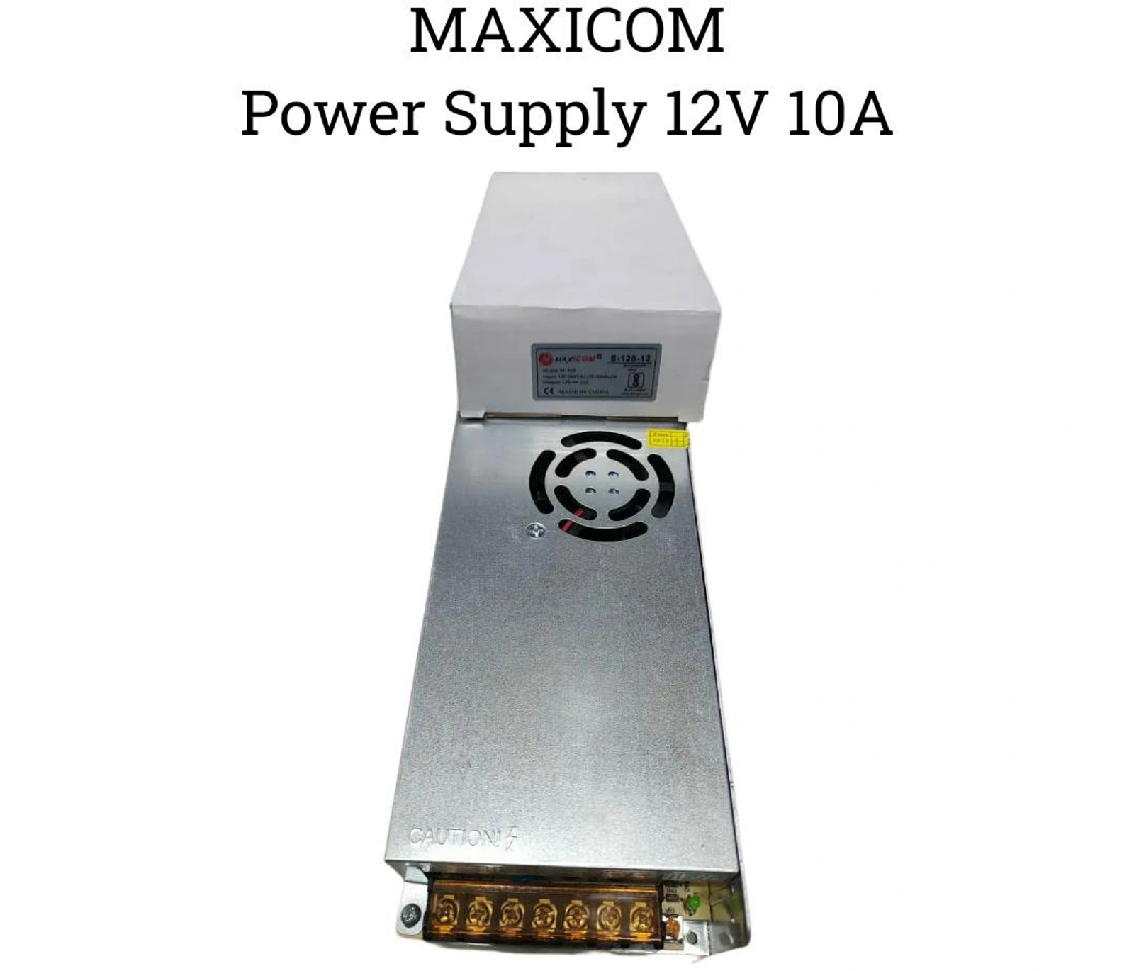 MAXICOM Power Supply Without Fan 12V 10A